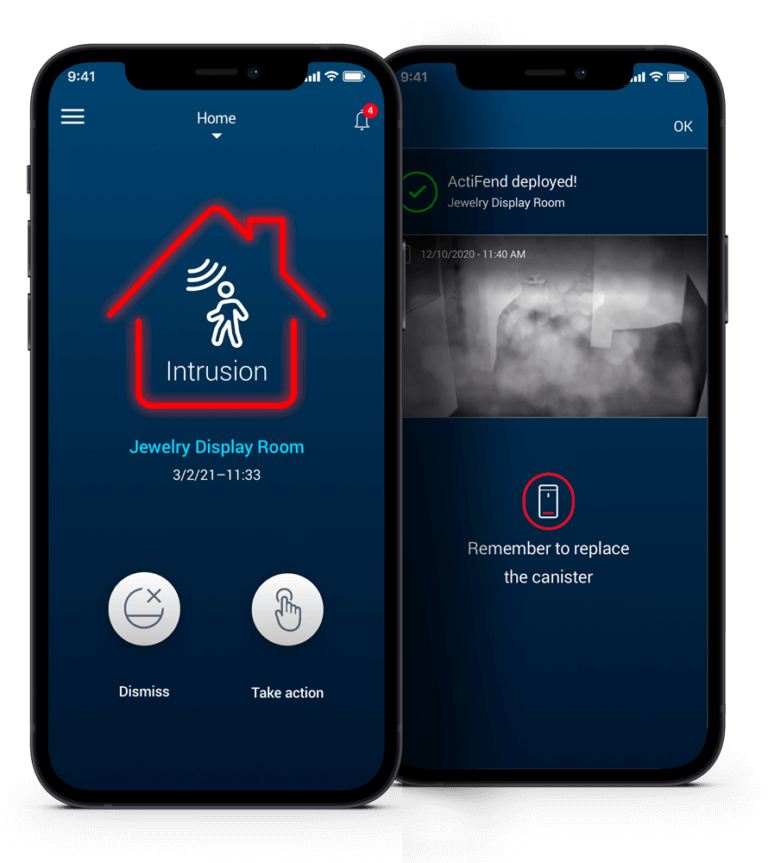 Smoke Shield Technology For Burglary Intervention