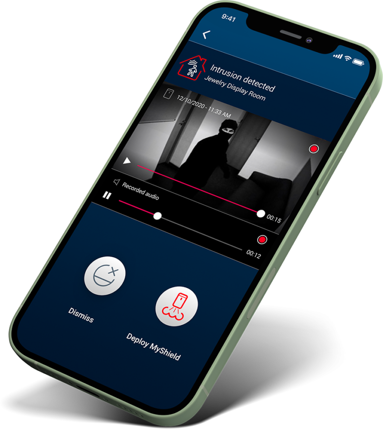 Smoke Shield Technology For Burglary Intervention